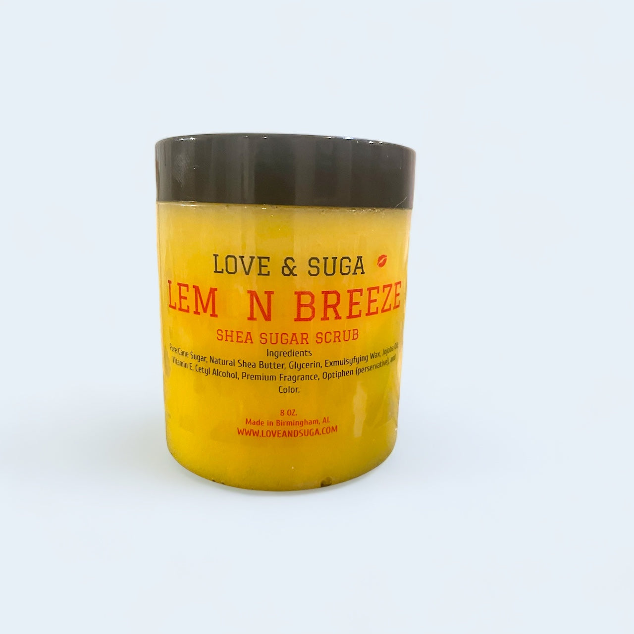 Shea Sugar Scrub Lemon Breeze – Love & Suga™️